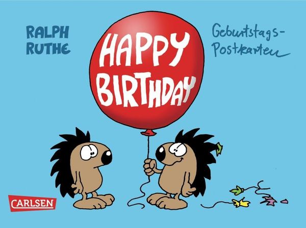 Ralph Ruthe: Happy Birthday! Geburtstagspostkarten (Buch) – jpc